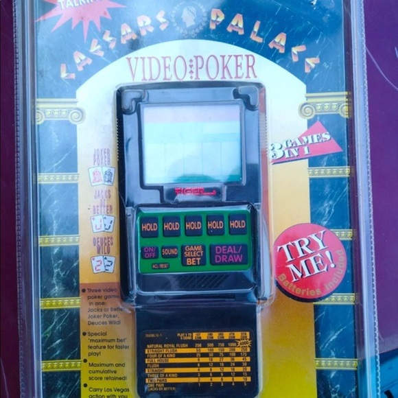 Tiger | Games | Vintage Caesars Palace Video Poker Game | Poshmark